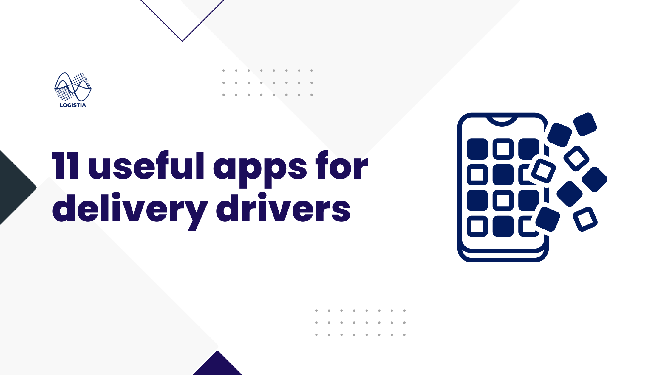 11 useful apps for delivery drivers - Logistia Route Planner